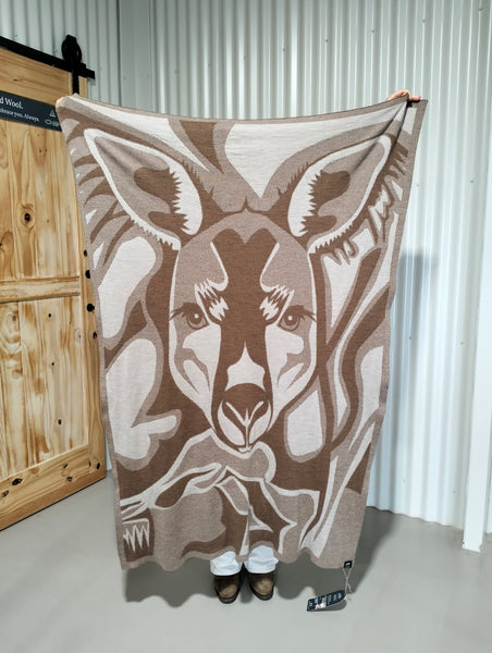 Kangaroo Blanket – Kangaroo Island Wool Company